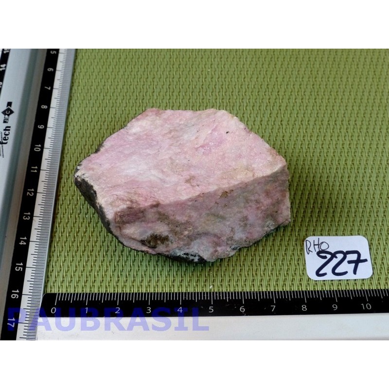 Rhodonite en Pierre brute du Perou - Minéraux et lithotherapie