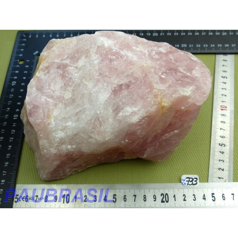 Quartz rose en pierre brute - Minéraux de collection et Feng Shui.