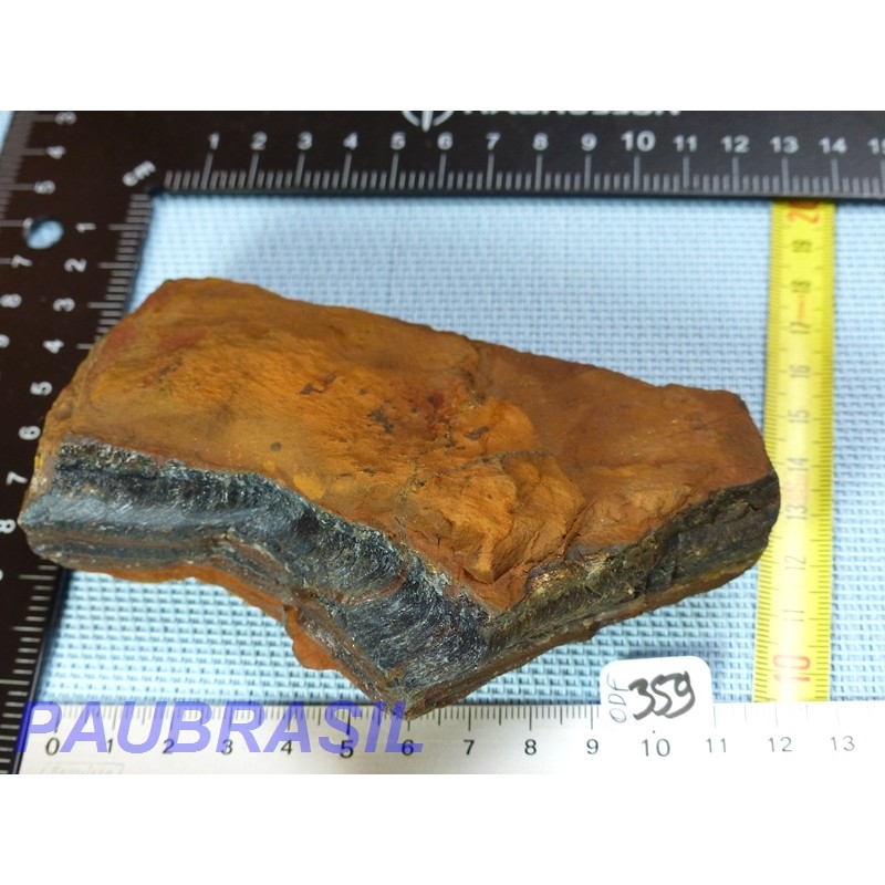 Oeil de Faucon en pierre brute - Achat de minéraux de collection.