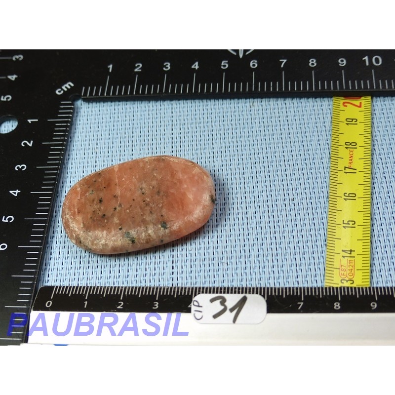 Cipolin rose en pierre plate - Minéraux, vertus et chakras.