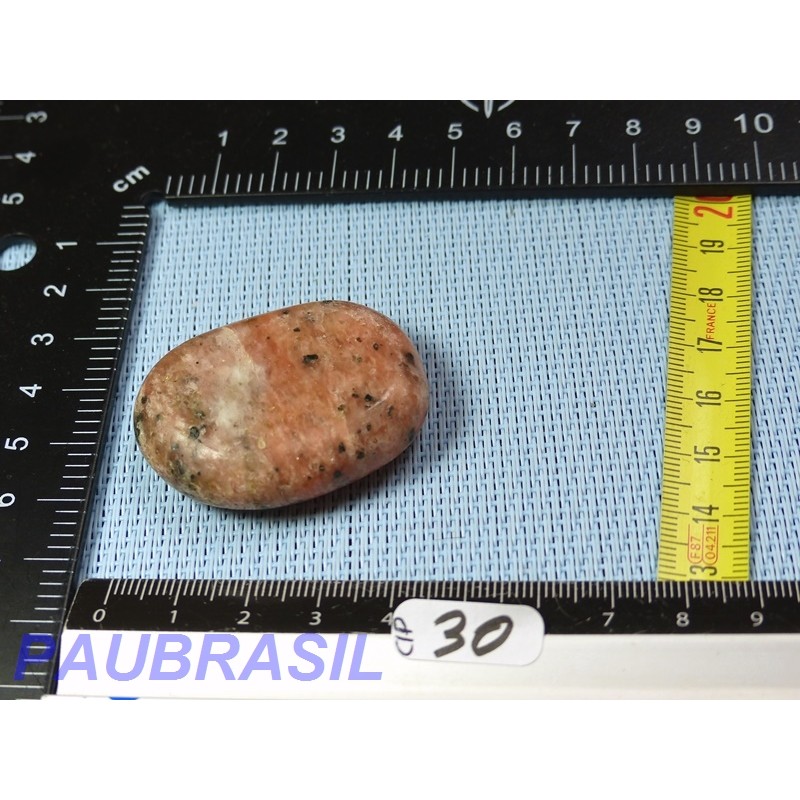 Cipolin rose en pierre plate - Minéraux, vertus et chakras.