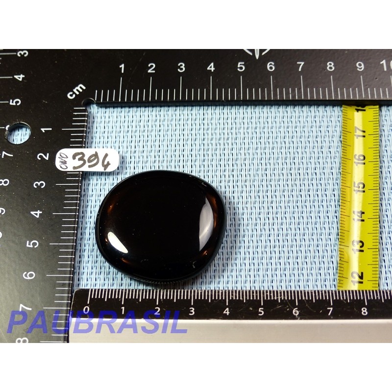 Obsidienne noire en Pierre Plate - Minéraux, vertus et chakras.