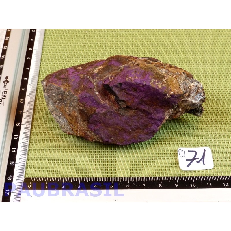 purpurite en pierre brute de qualité extra